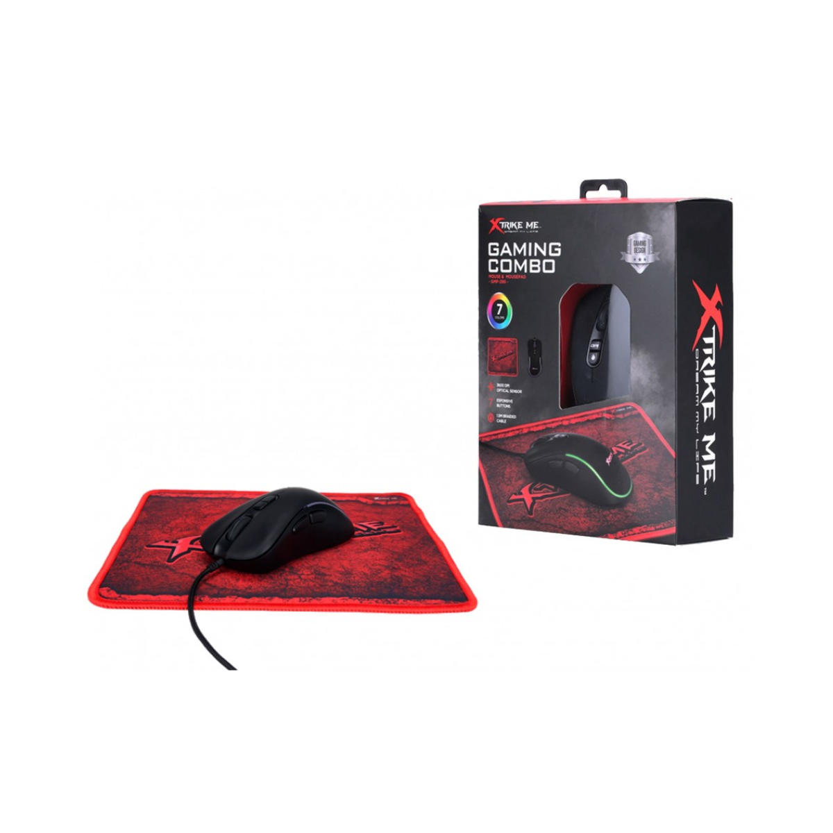 Kit Gamer Xtrike Mouse Gamer + Pad – Fx sistemas – Tienda